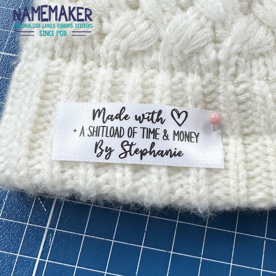 10 Made With Shitload Funny Labels, Dirty Labels Sew Crochet Knit Quilt ...