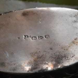 RARE 1830's Antique Sterling Silver Snuff Box, English, Chester, 69g # ...