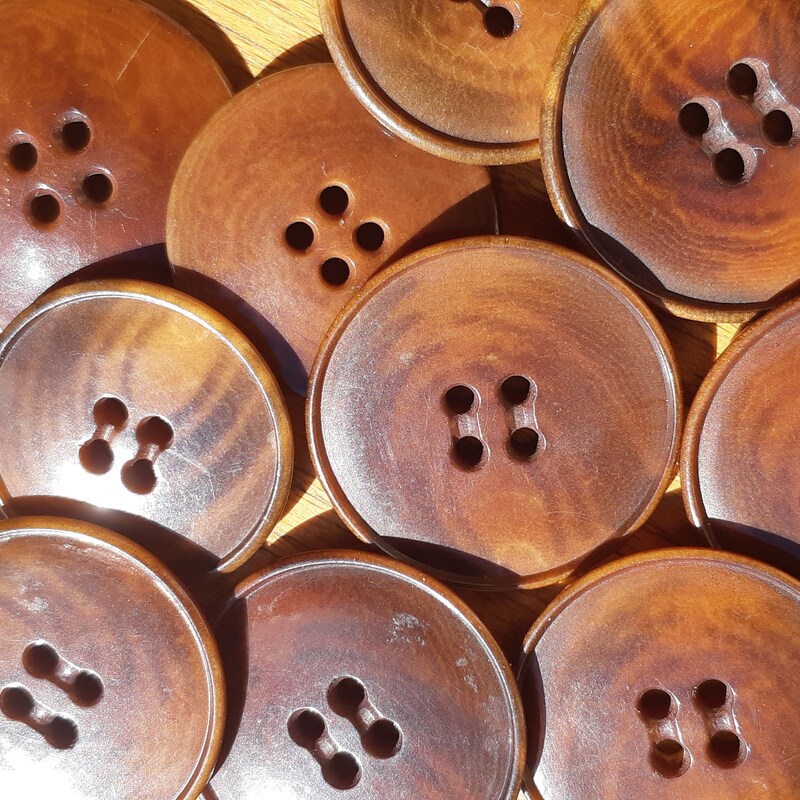 Natural Button - Etsy