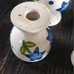 6 French Egg Cups Blue Hand Painted #sophieladydeparis - Etsy