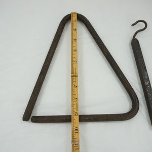 Chuck Wagon Triangle Dinner Bell, Western Chuck Wagon Bell W/ Square ...