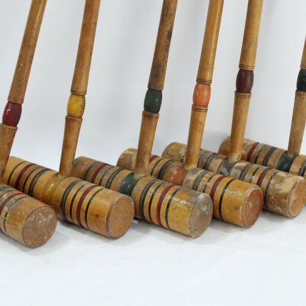 Croquet Art - Etsy