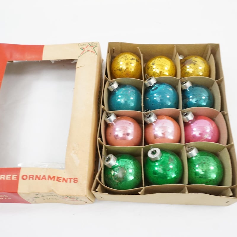 Shiny Brite Ornaments Lot - Etsy