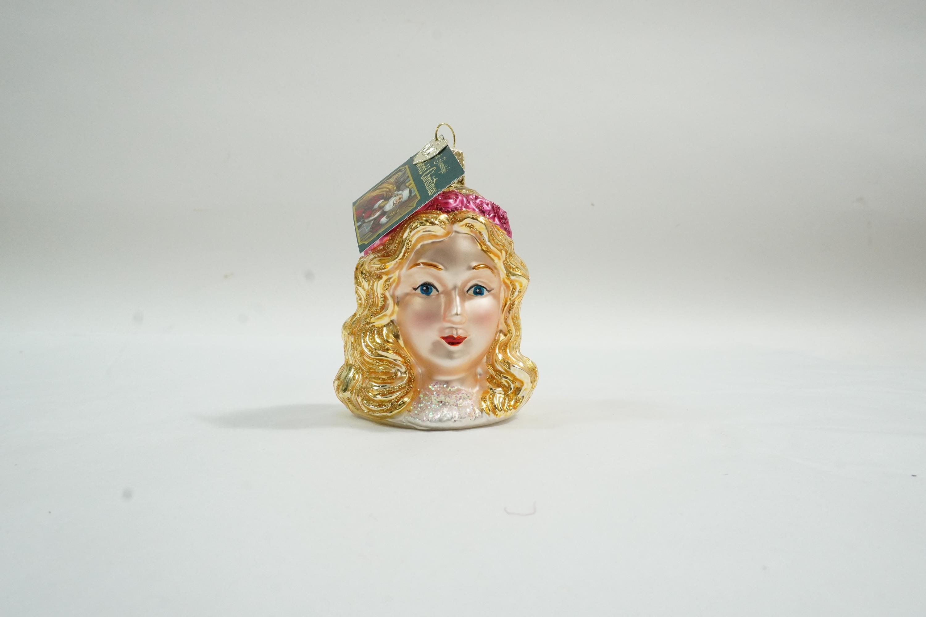 Vintage Christmas Ornament, Angel Face, Old World Christmas, Victorian ...