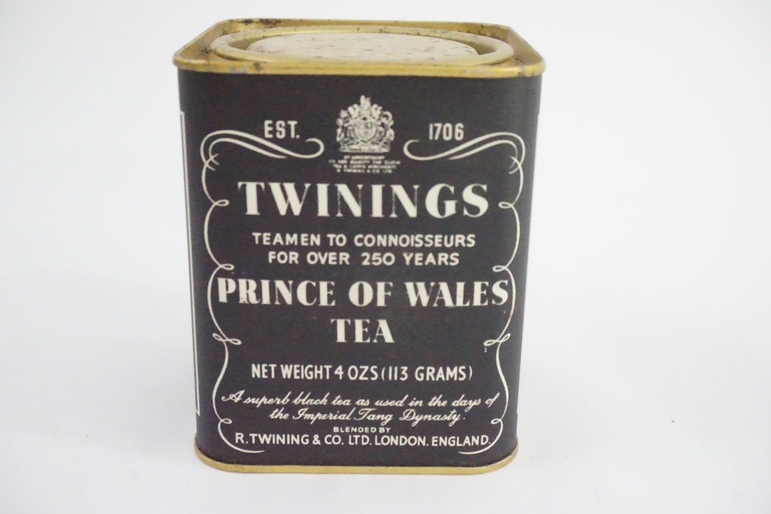 Twinings Tea Tin, Metal EMPTY Tea Tin, Vintage Metal Twinings Tea ...