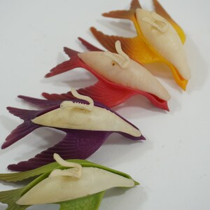 Artificial Birds, Small Plastic Birds Plastic Mid Century Birds, Wreath ...