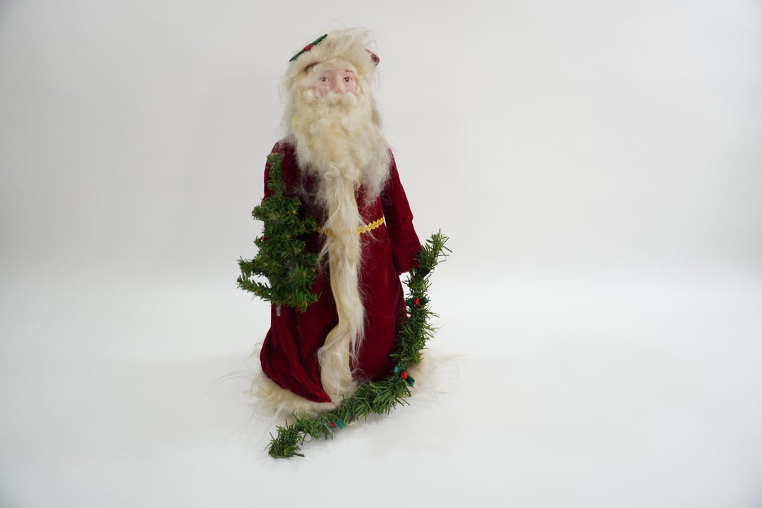 Christmas Decoration, Free Standing Father Christmas, Overly Raker ...