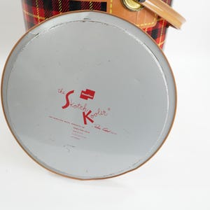 The Skotch Kaddy Kooler, Red & Tan, Hamilton Metal Mid Century Cooler ...