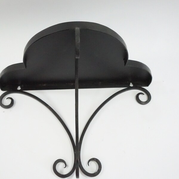 Wrought Iron Wall Plate Holder - Etsy