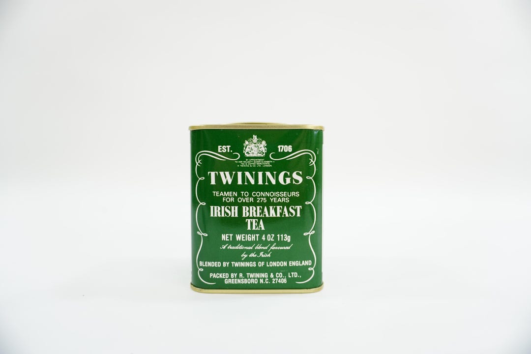 Twinings Tea Tin, EMPTY Tea Tin, Vintage Metal Twinings Tea London ...