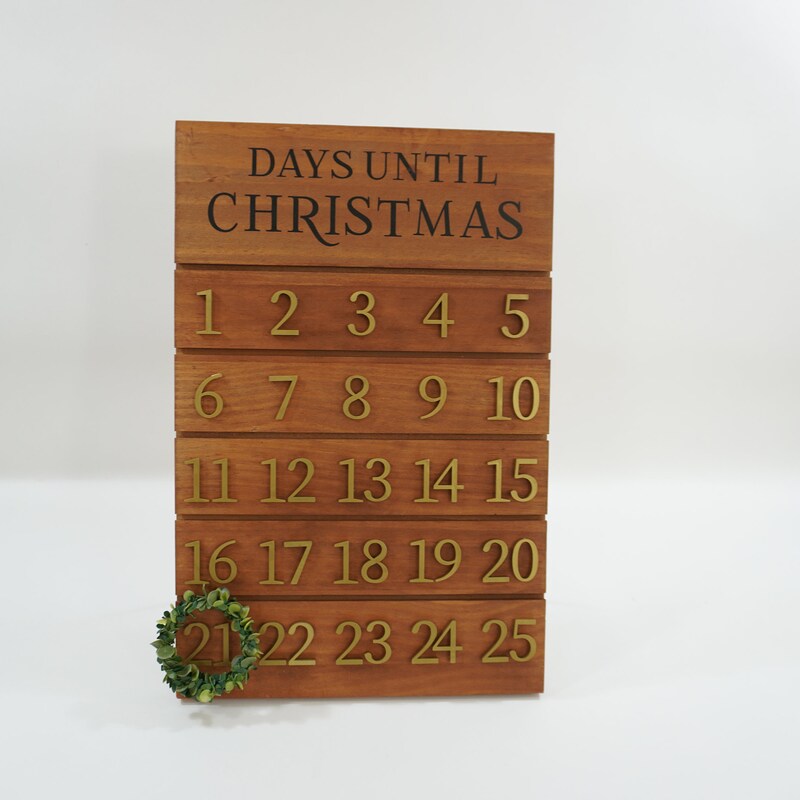 Advent Calendar Wood - Etsy