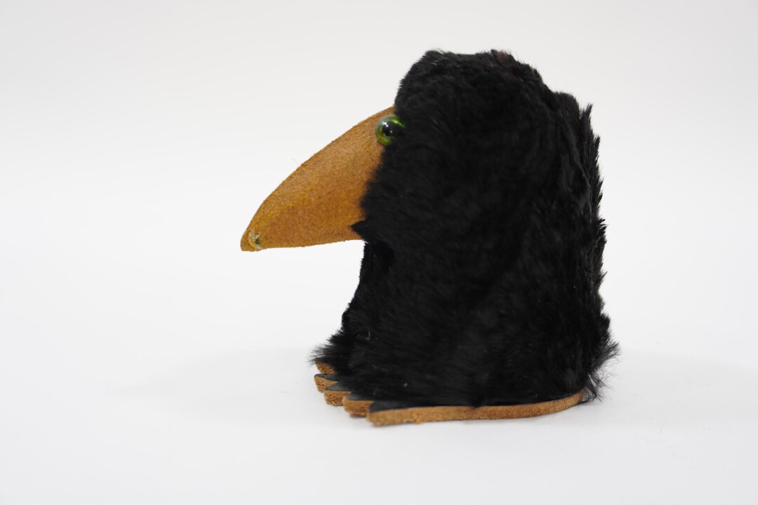 Vintage Troll, Black Troll Bird, MCM Troll, Made in Poland, Collectible ...