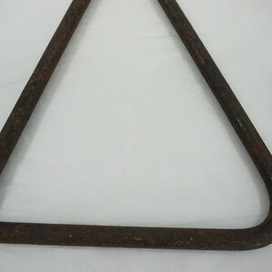 Chuck Wagon Triangle Dinner Bell, Western Chuck Wagon Bell W/ Square ...