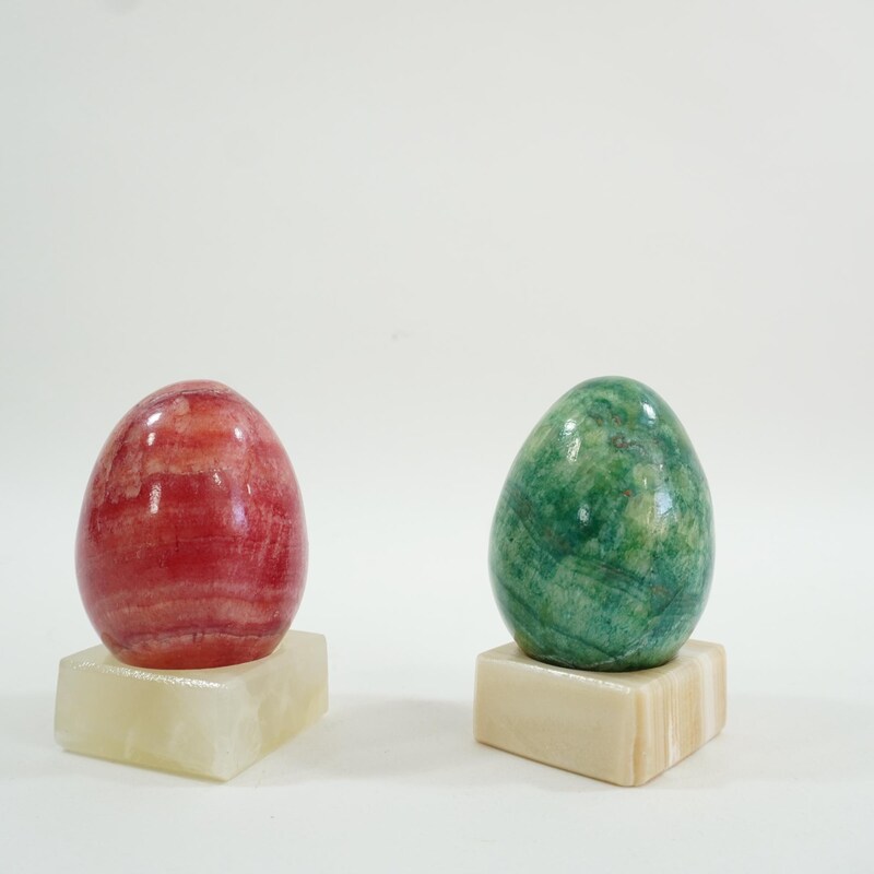 Alabaster Eggs - Etsy