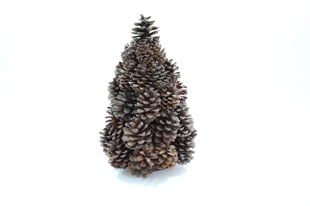 Pinecone Tree, Tabletop Pinecone Tree, Organic Christmas Tree, Pinecone ...