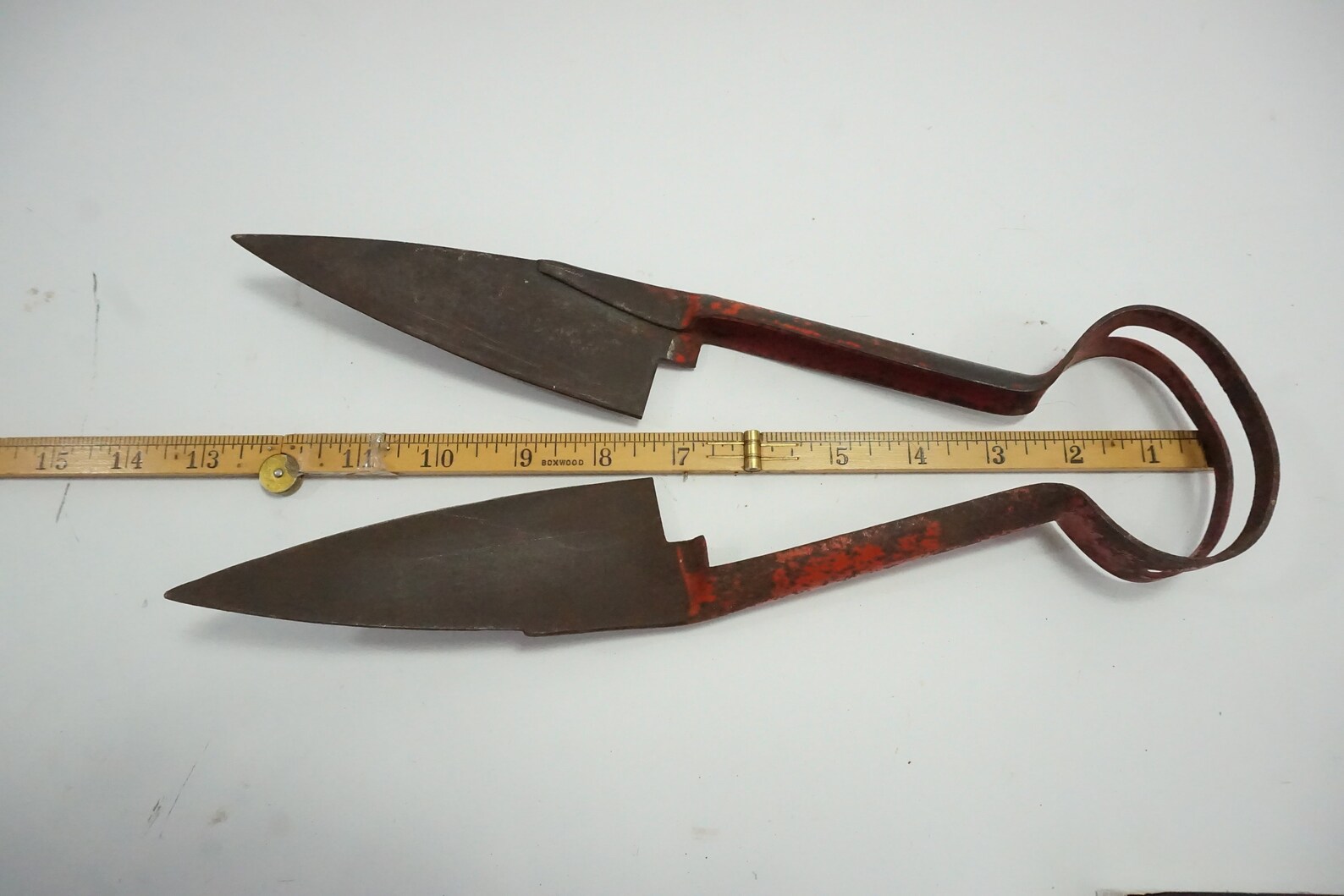 Antique Sheep Shears Trimmer BOKER USA Red Clipping Shears - Etsy