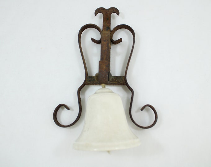 Gate Bell, Door Bell, Garden Bell, Hanging Bell, Vintage Metal Brass ...