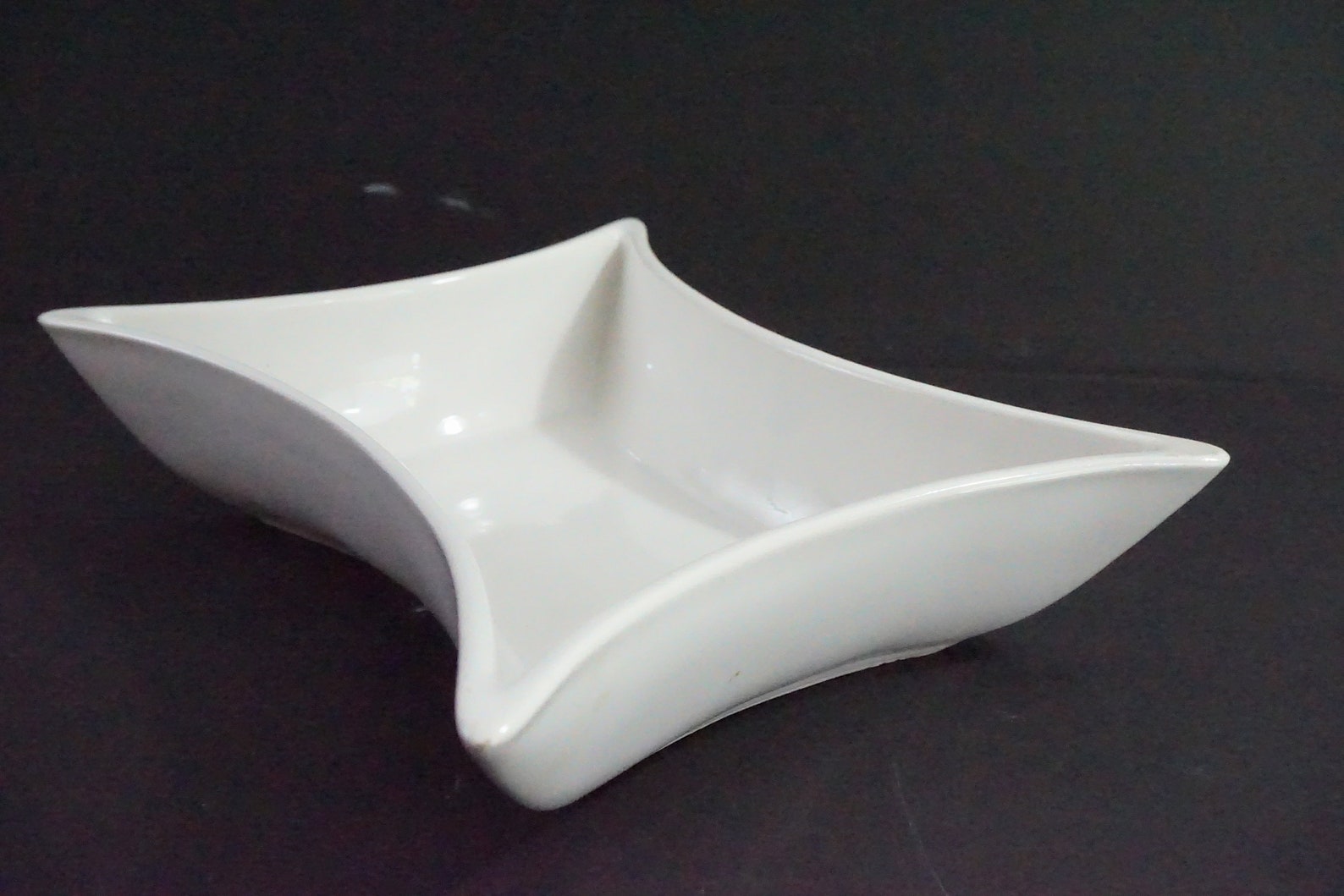 Miramar of CA Pottery, White Mid-century Ceramic Pottery Planter ...