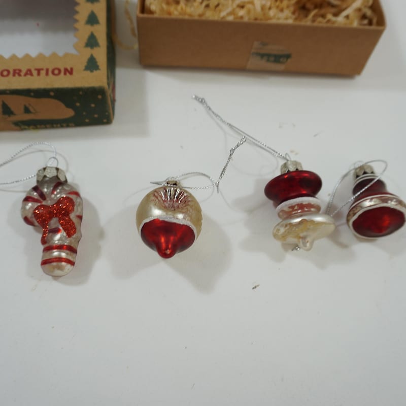 Glass Candy Cane Ornament - Etsy