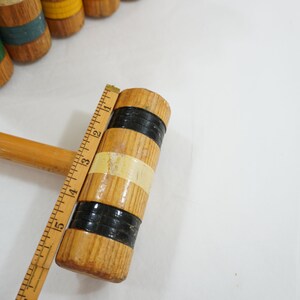 Wood Croquet Mallets, Wooden Croquet, 6 Vintage or Antique Mallets ...