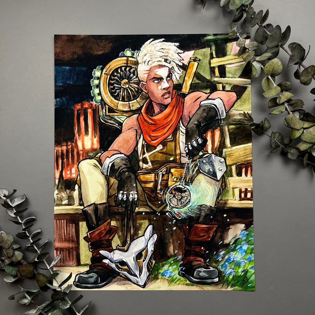 Ekko / Arcane / Signed Print Original Watercolor - Etsy