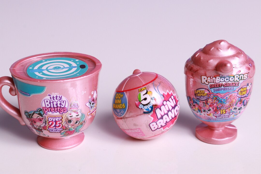 Rare Rose Gold Mini Brands Super Soaker Packaged Miniature Toy ...