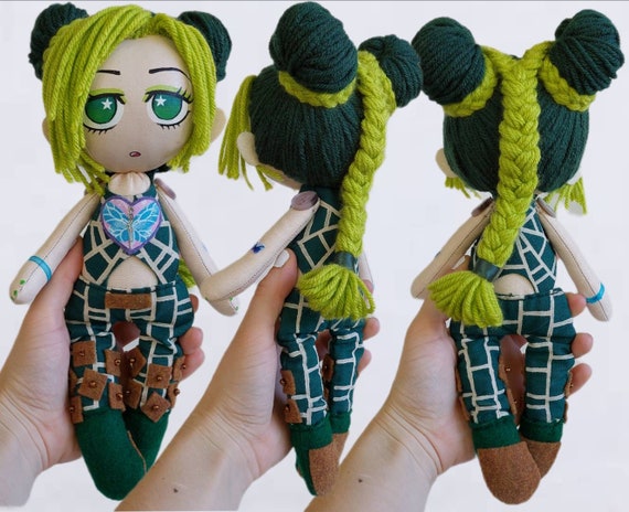 Jolyne Cujoh JJBA Art Doll Plushie : Display Stand - Etsy UK