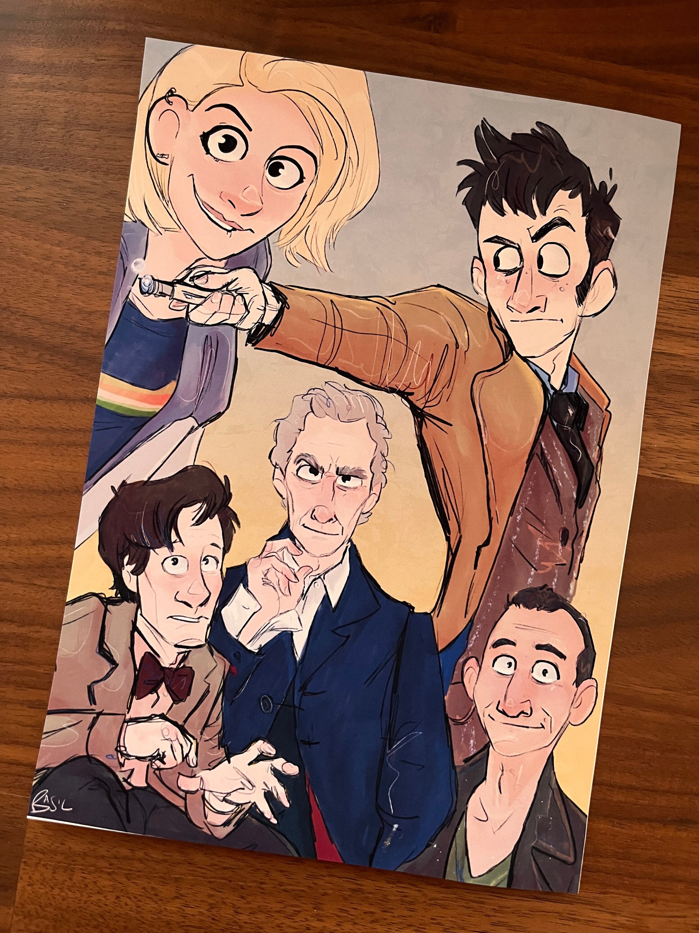 10th Doctor Who Art