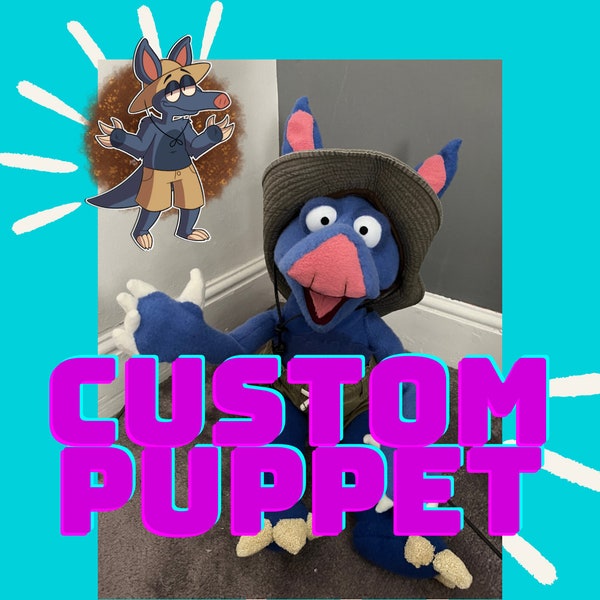 Muppet Professional Puppet - Etsy