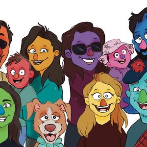 Muppetise Me Puppet Version of You/pet/partner Commissions - Etsy