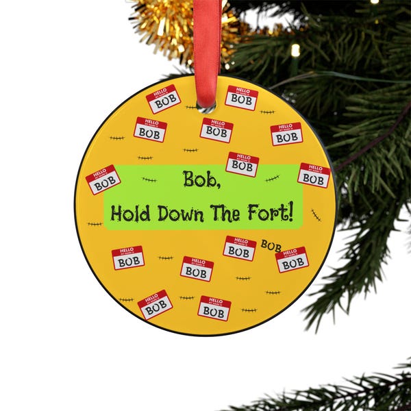 Beetlejuice Bob Name Tag - Etsy