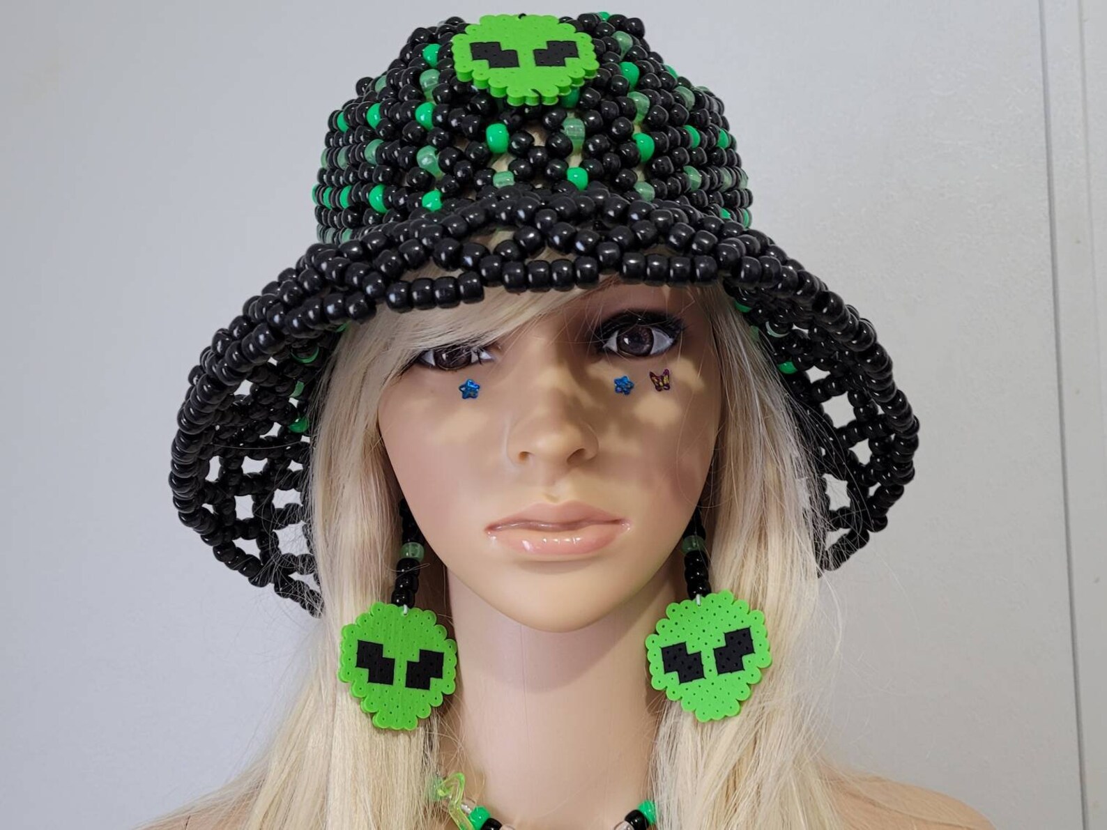 Alien Kandi Bucket Hatrave Hatrave Bucket Hatfestival - Etsy