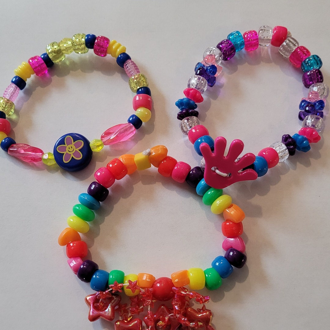Vintage Kandi 90s & 2000s, Kandi Bracelets,vintage Beads,oldschool ...