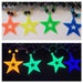UV Star Kandi Choker,rave Necklace, Rainbow Necklace,kawaii Necklace ...