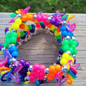 Xbase Charm Kandi Cuff, Kandi Bracelet, Kandi Kid,rave Kandi,kawaii ...