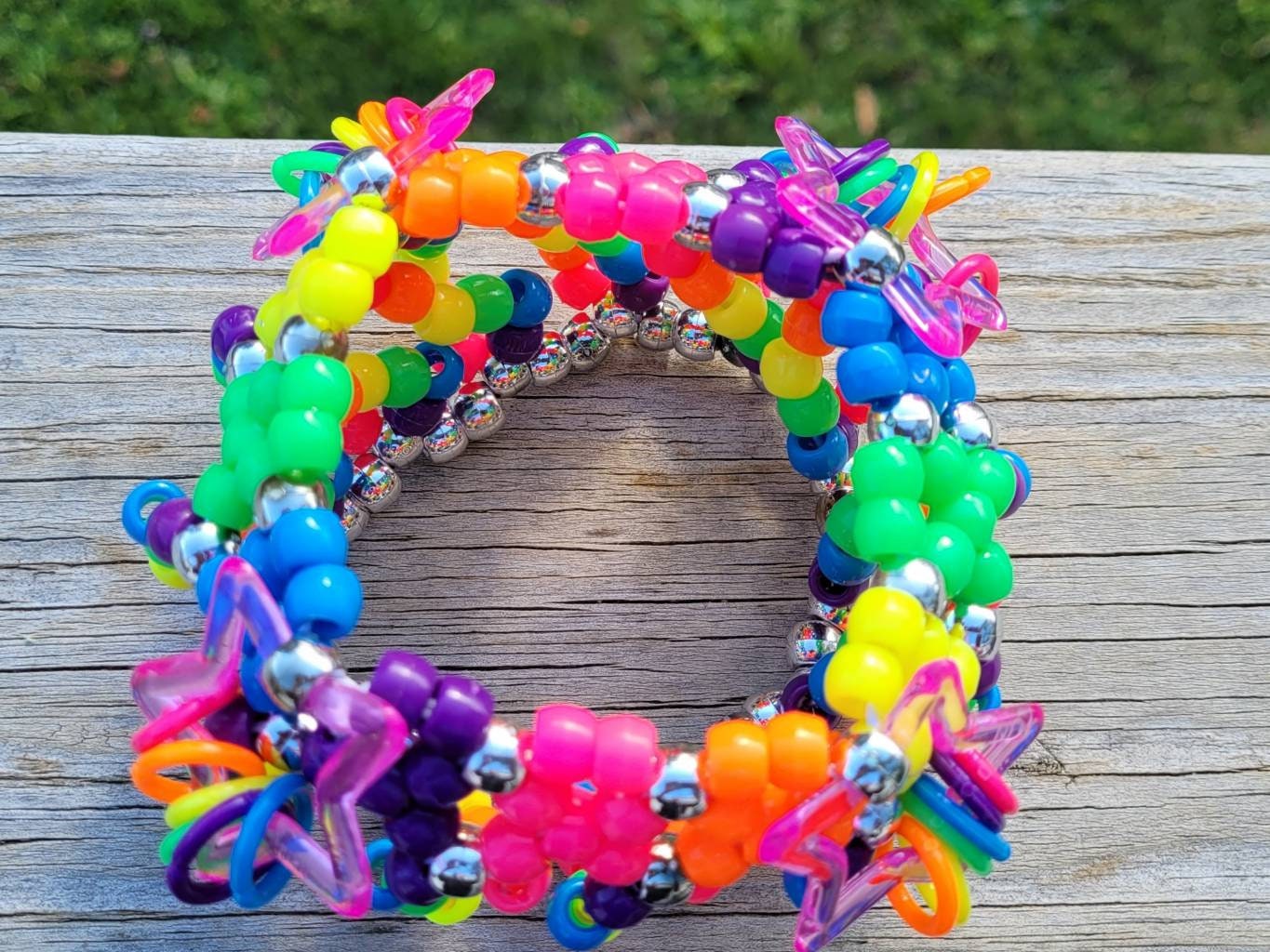 Xbase Charm Kandi Cuff Kandi Bracelet Kandi Kidrave - Etsy