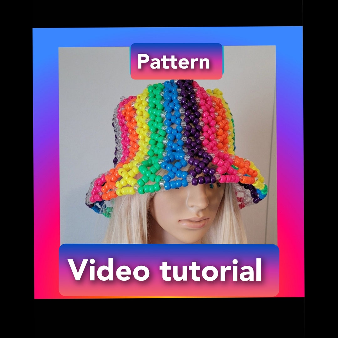 Video Tutorial Pattern Kandi Hat - Etsy