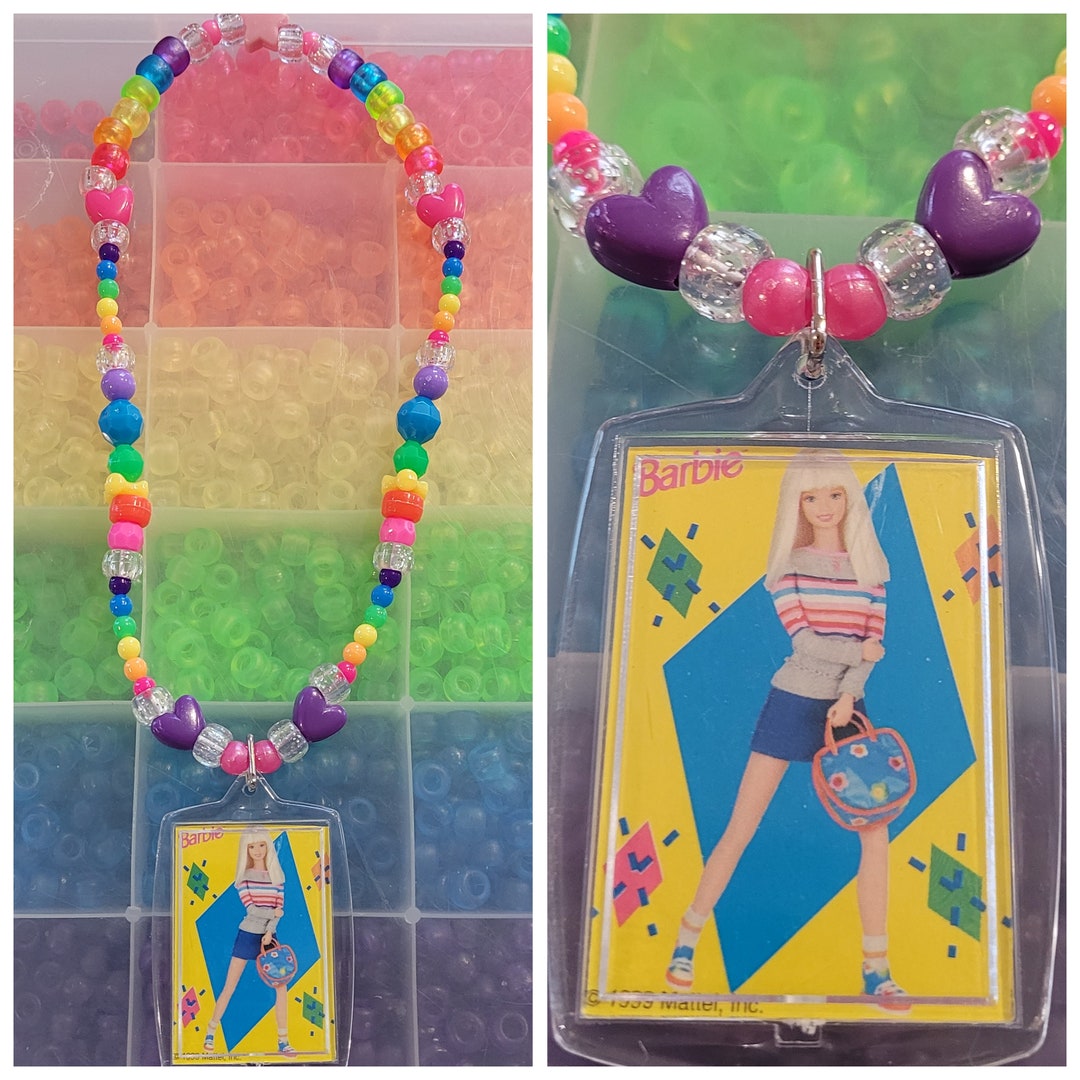 Vintage 90s & 2000s Kandi Necklace Y2k,kandi Choker,vintage Beads ...