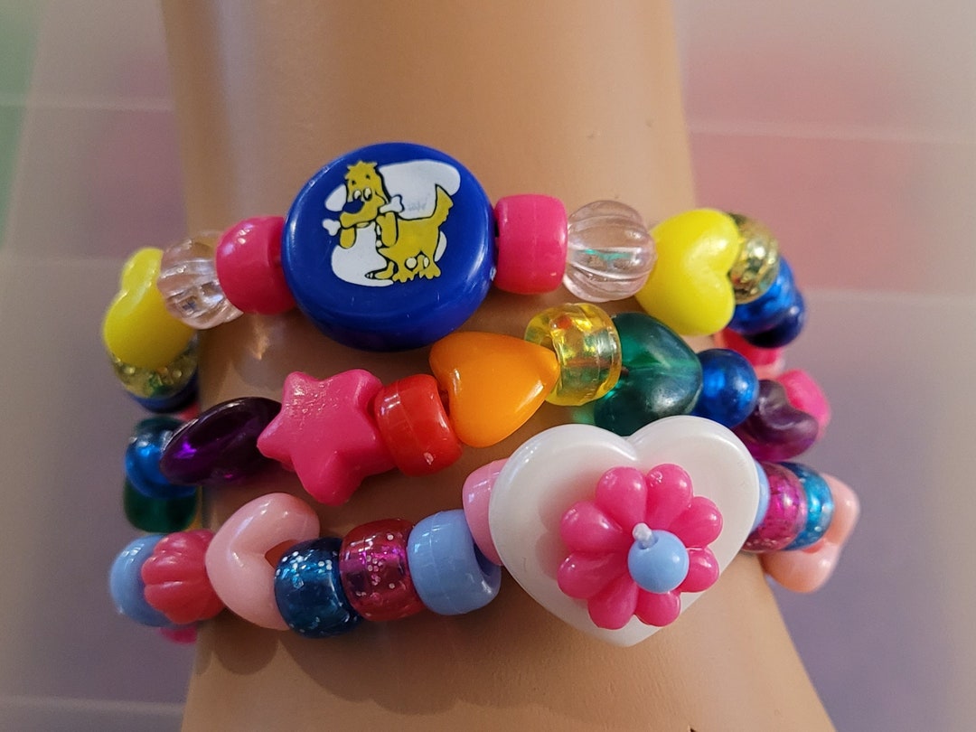 Vintage Kandi 90s & 2000s, Kandi Bracelets,vintage Beads,oldschool ...