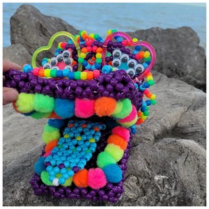 Kandi Puppet Ooak,rave Accessories,rave Gift,kandi Cuff,kandi ...