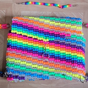 Flower Kandi Purse,kandi Bag,kandi Backpack,rave Backpack,rave Purse ...