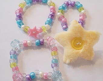 Sparkle Kandi Star Bracelet - Etsy