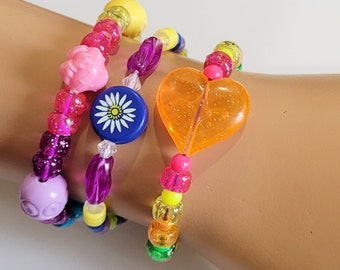 Vintage Kandi 90s & 2000s, Kandi Bracelets,vintage Beads,oldschool ...