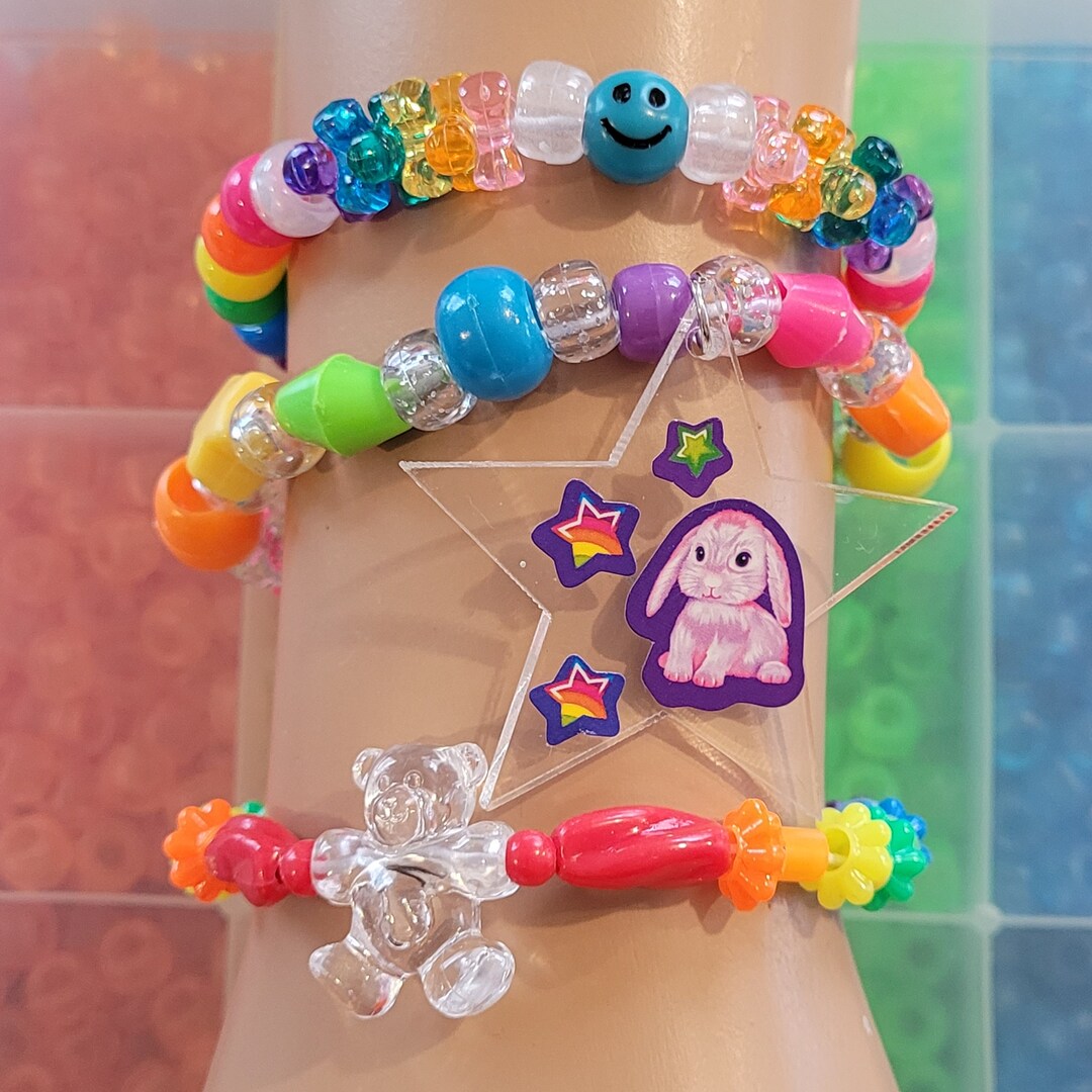 Vintage Kandi 90s And 2000s Kandi Bracelets Vintage Beads Oldschool