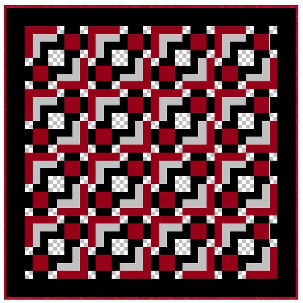 Simple Illusions Quilt Pattern - Etsy