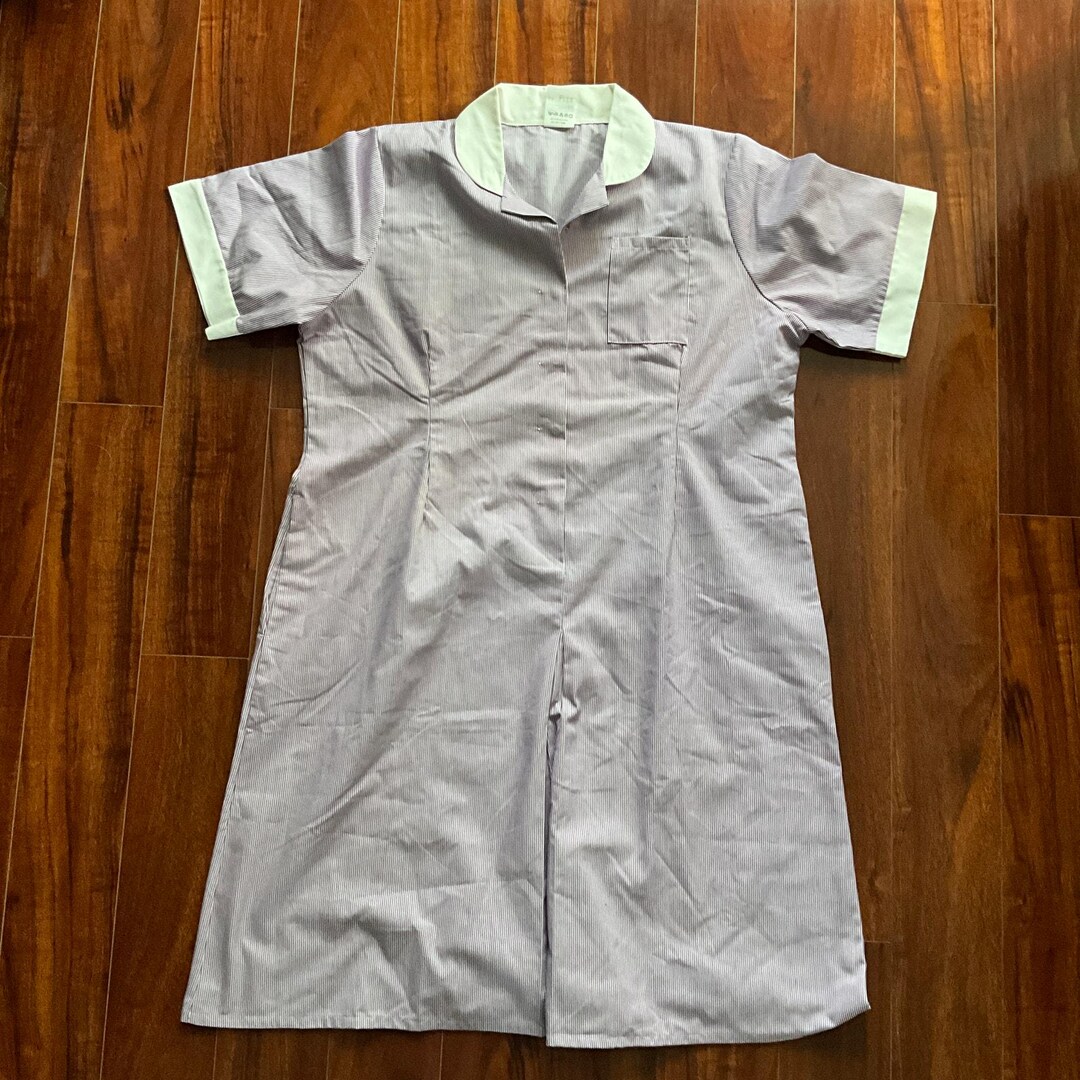 Vintage Waitress Maid Dress Uniform ROCKABILLY Sz XXL 26 Cosplay TV ...