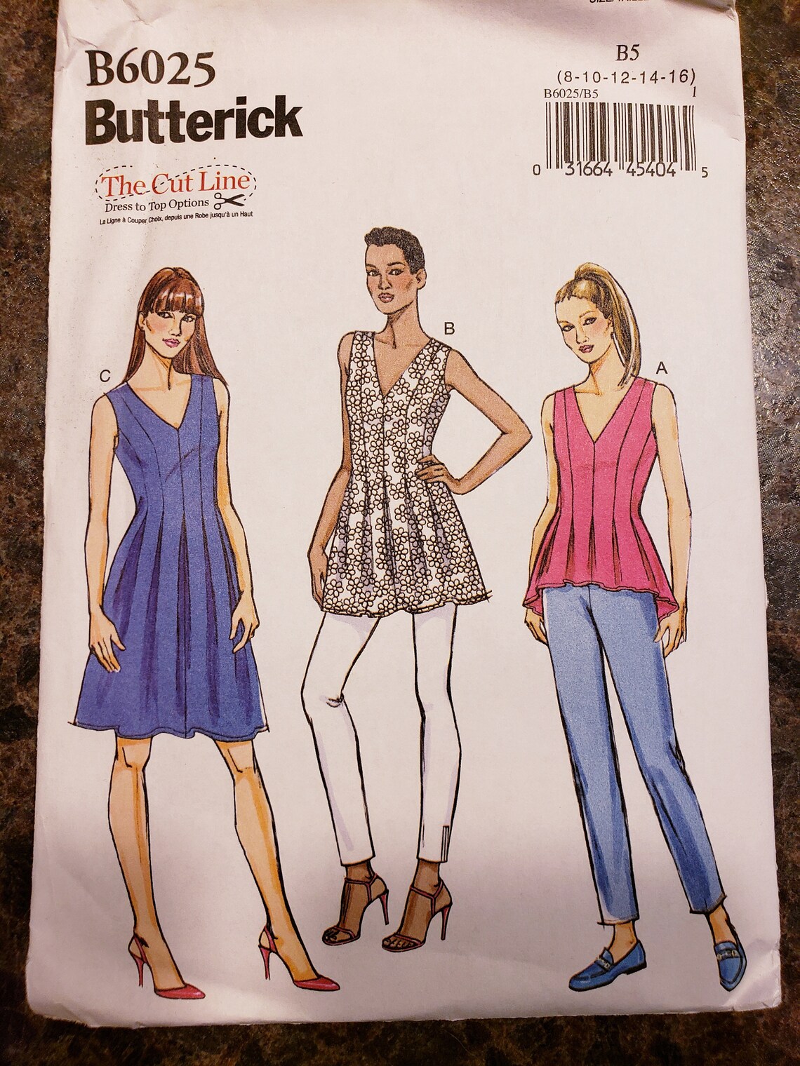 Choice of NEW Uncut Butterick Pattern One of 5457 5486 5706 - Etsy