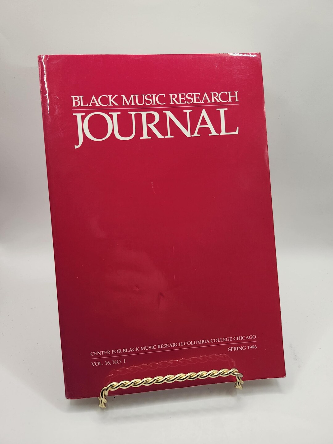 Vintage Copy of "black Music Research Journal" From the Center for ...