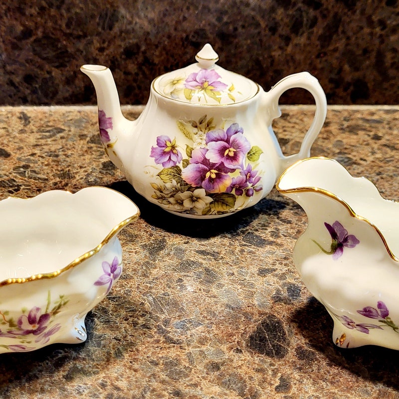 Hammersley Victorian Violets - Etsy