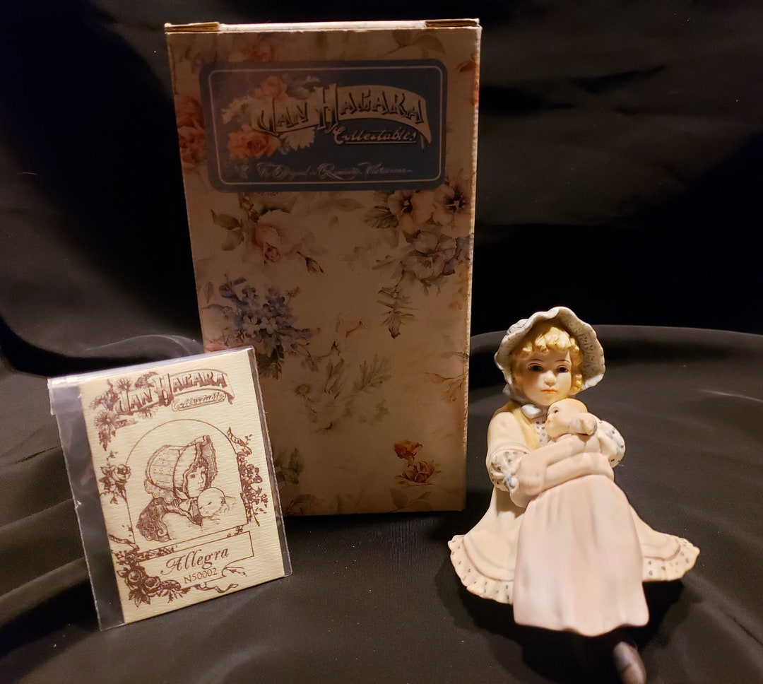 Vintage Jan Hagara Allegra Shelf Sitter N50002 - Etsy